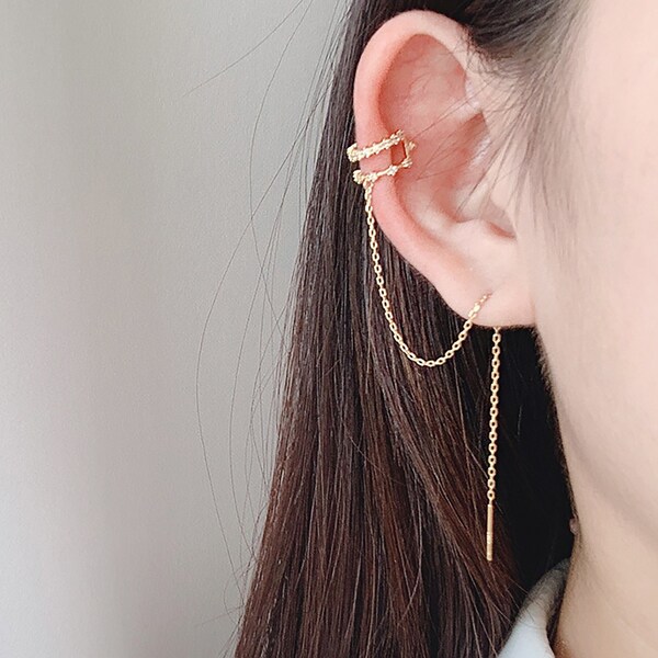 Gold Cuff Earrings - Etsy