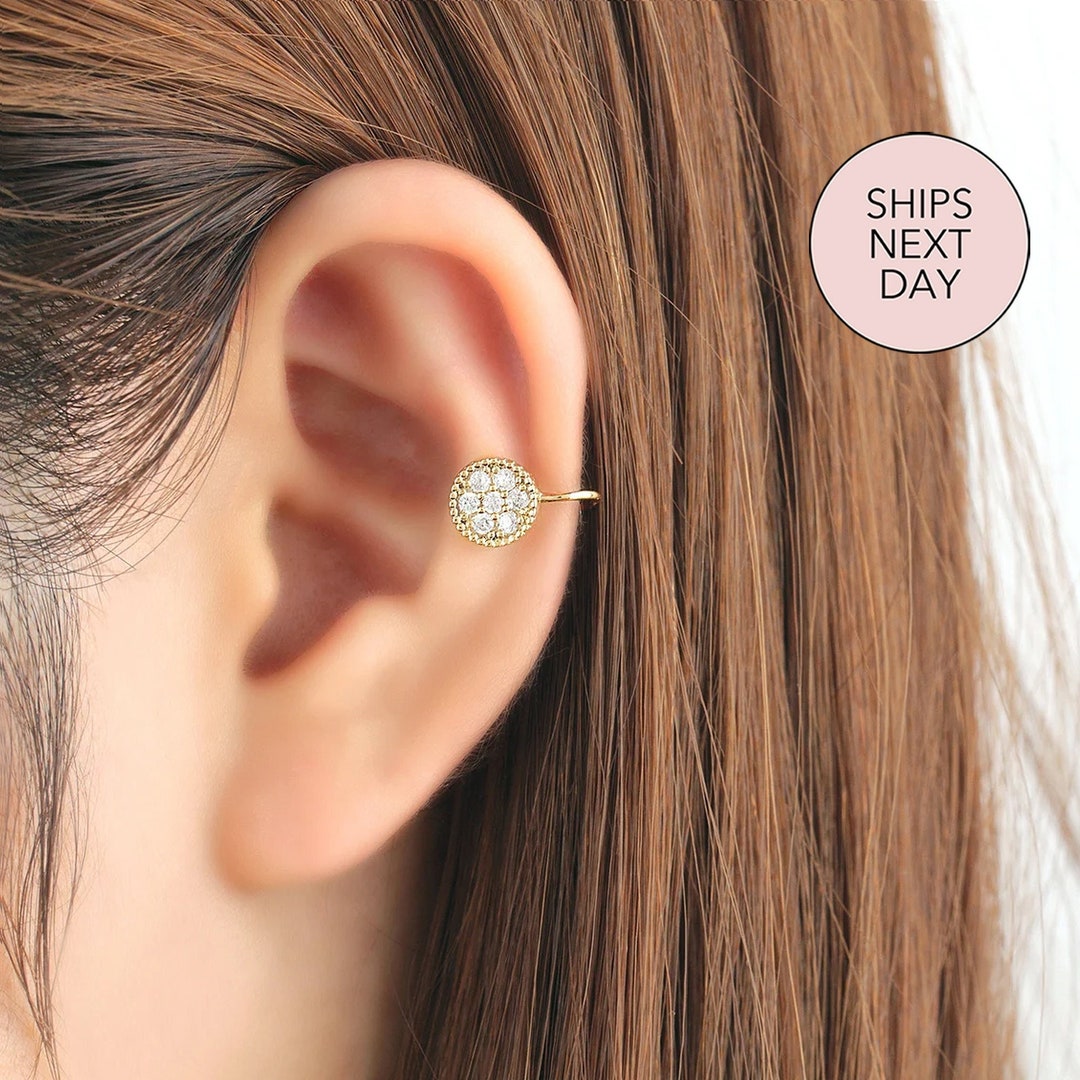 Ear Cuff No Piercing Non Pierced Circle Earrings Ear - Etsy