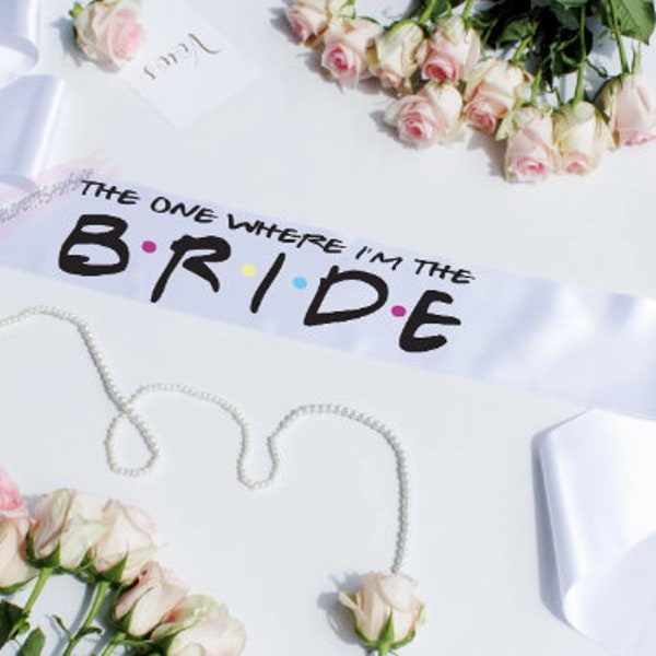 Bridal Shower Sash - Etsy