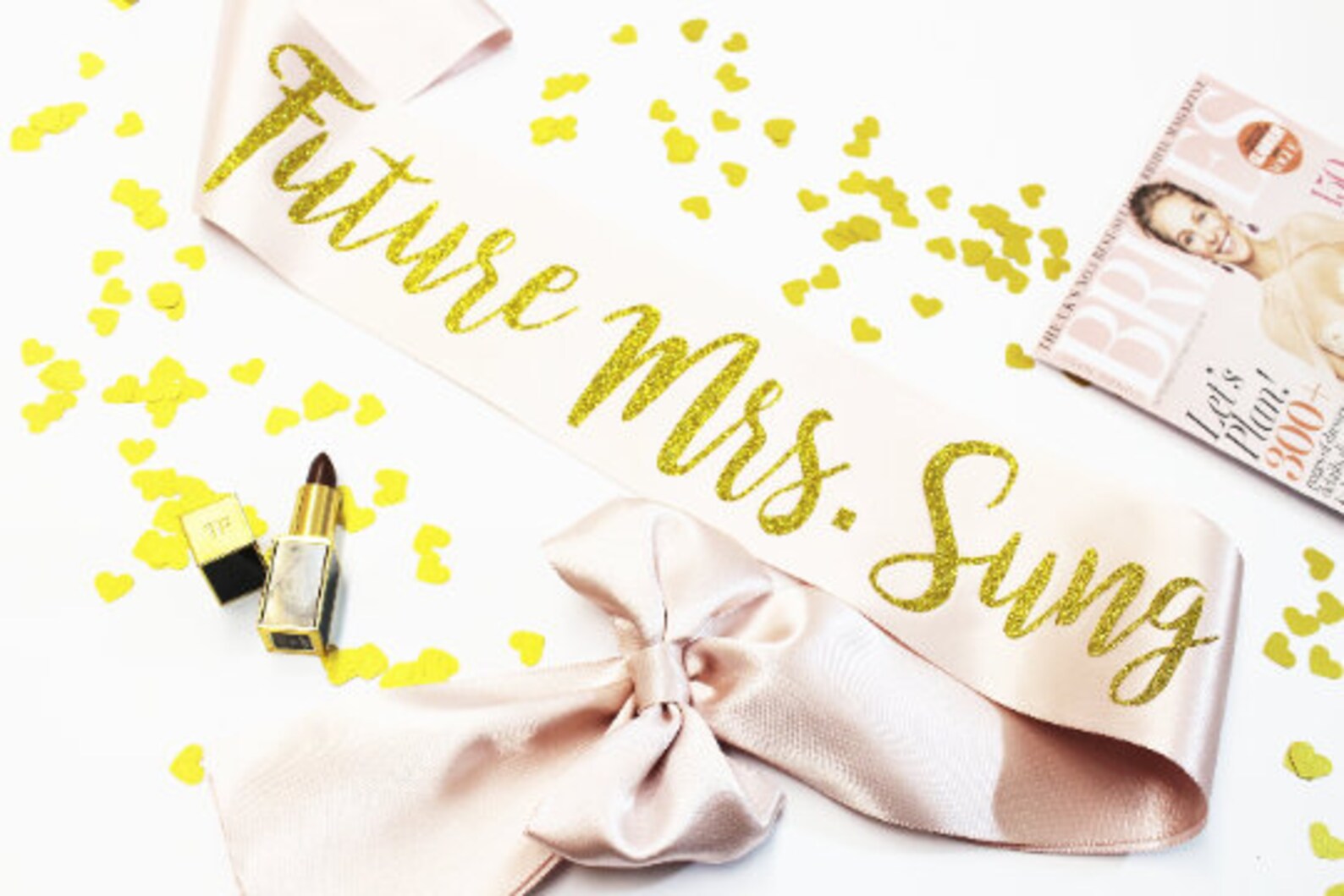 The One Where I'm the Bride Friends Themed Satin Sash | Etsy