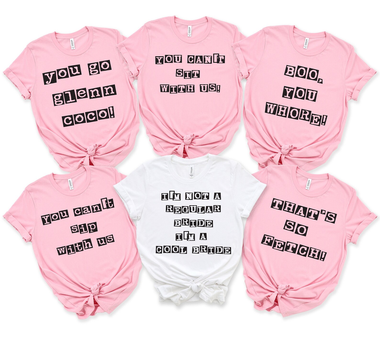 Mean Girls Bachelorette Party Personalized Shirts Bridesmaid - Etsy