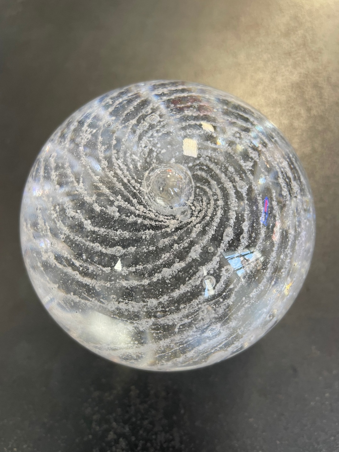 Memorial Glass Orb, Cremation Glass, Keepsake, Rainbow Bridge, Loved ...