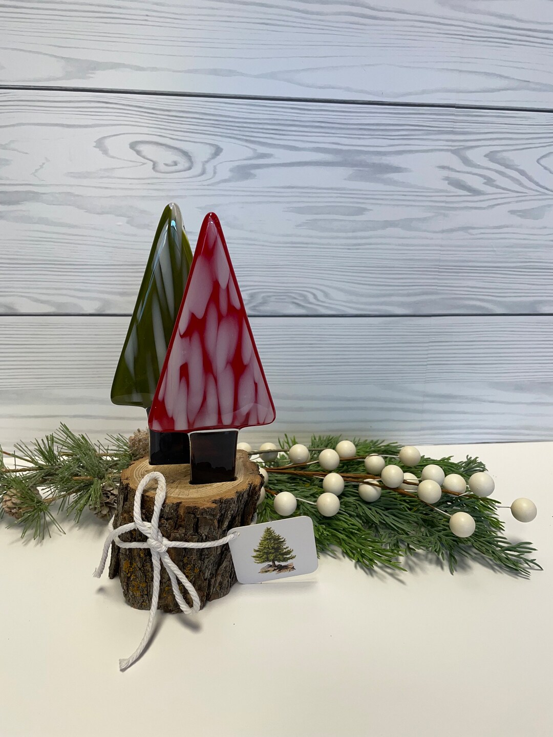 Fused Glass, Tree, Farm House Decor, Cabin, Cottages, Mountain, House ...