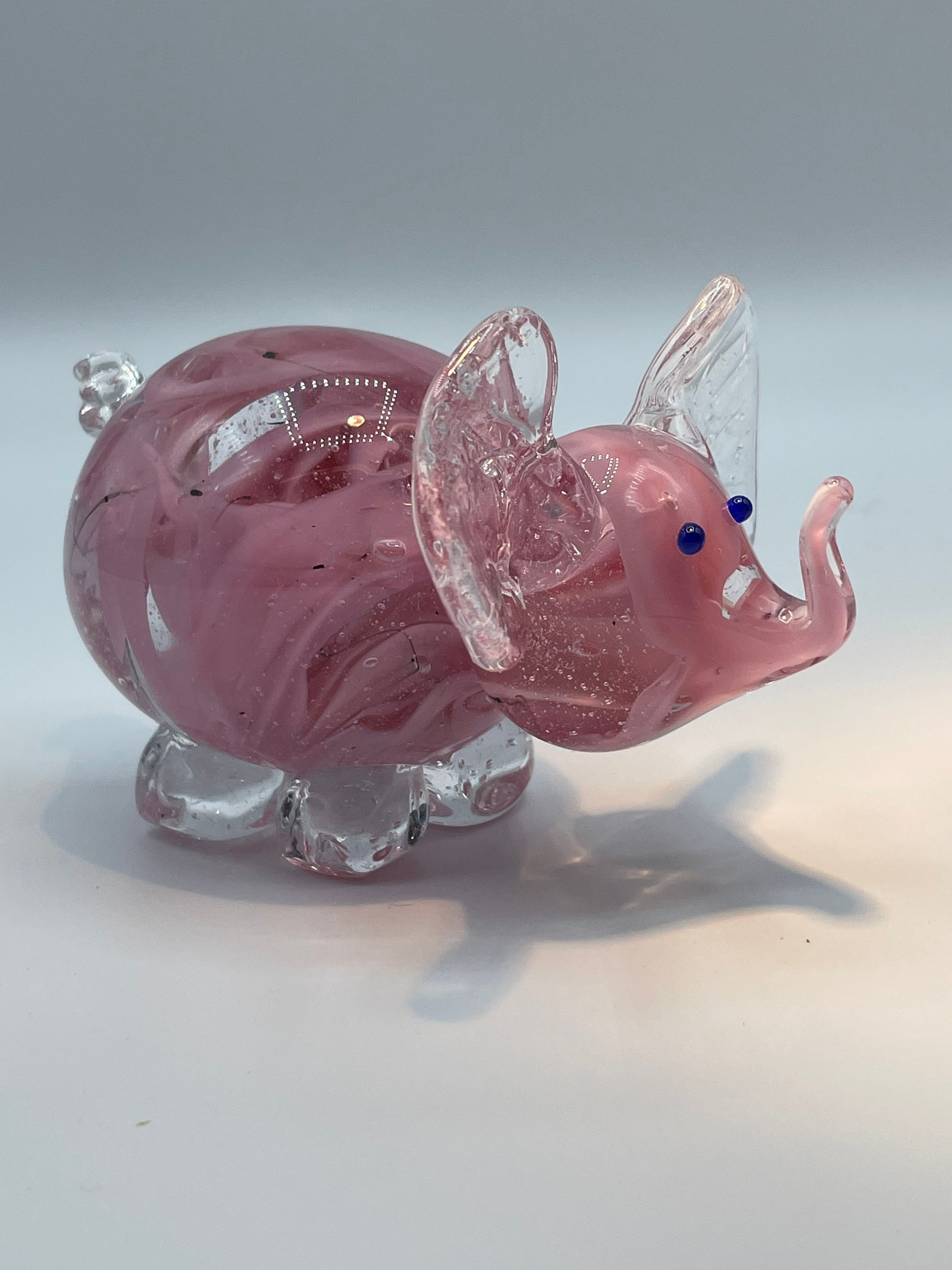 Pink Elephant Glass Pipe