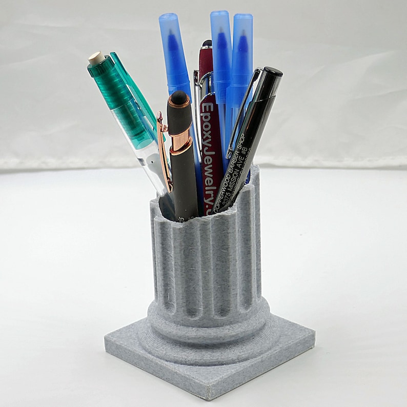 Broken Roman Marble Column Pen Holder 3D Printed - Etsy