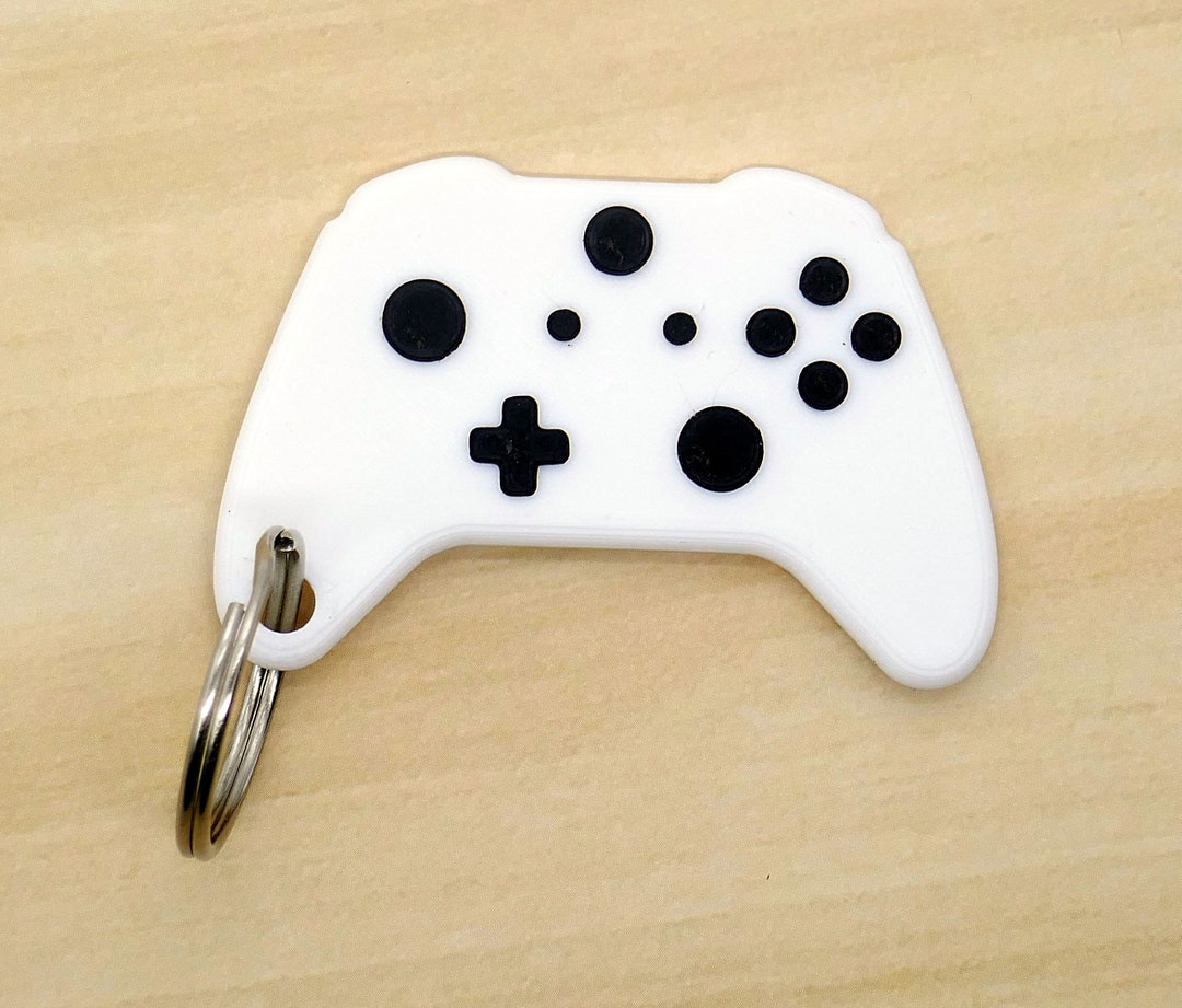 3D Printed Game Controller Keychain - Etsy