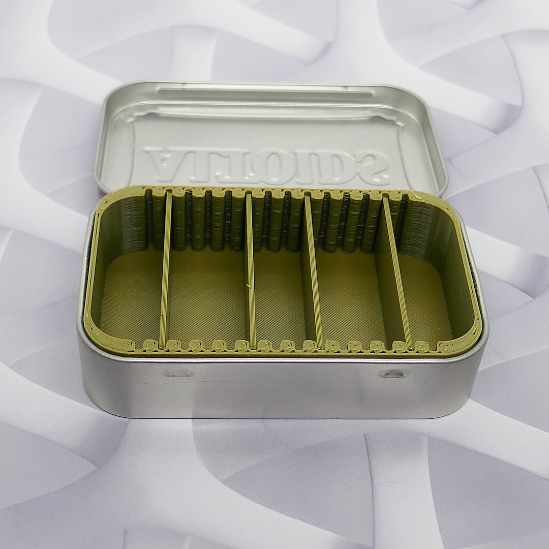 Adjustable Altoid Mint Tin Storage 3D Printed - Now Available in Other ...