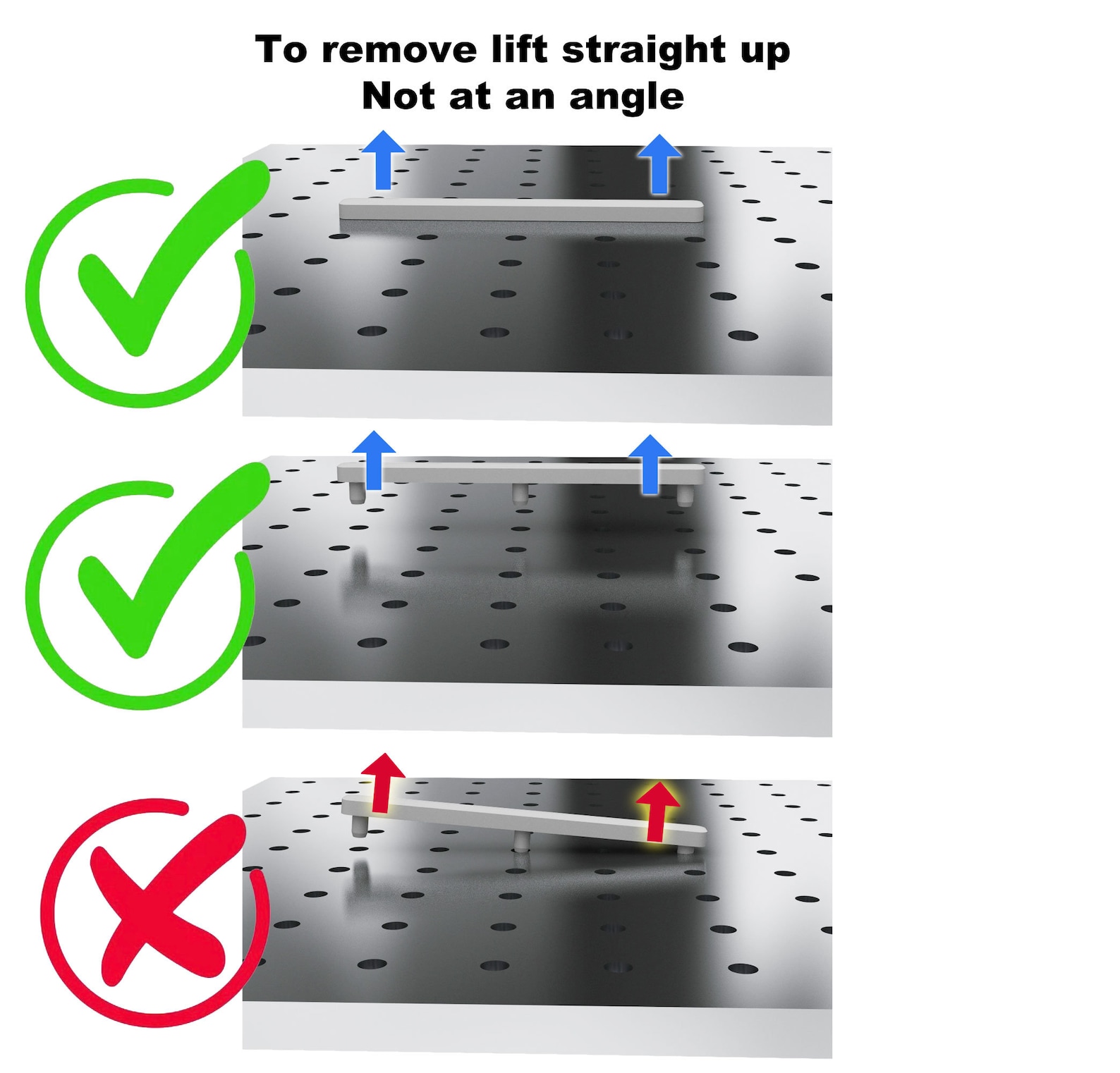Fiber Laser Drop in Guide Jigs 6pc Set No Bolts Required : Not for Deep ...