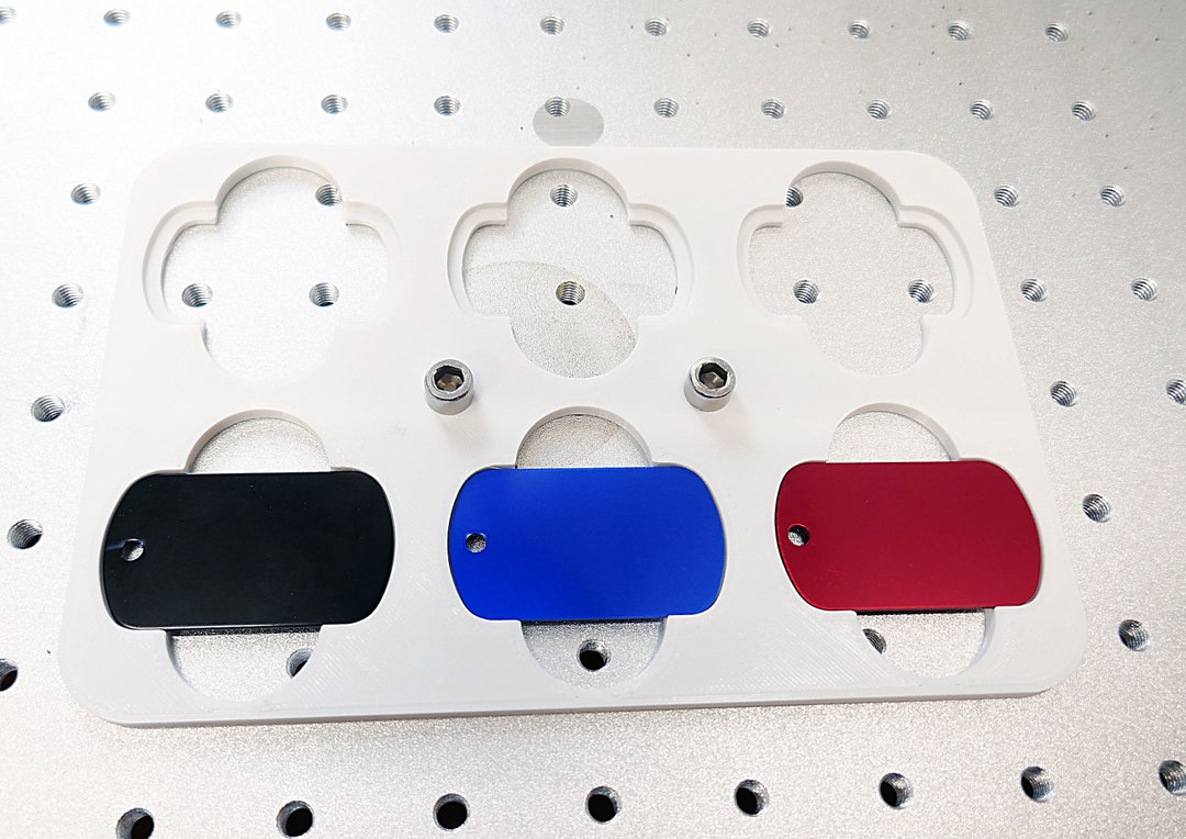 Fiber Laser Dog Tag Jig. 3D Printed - Etsy