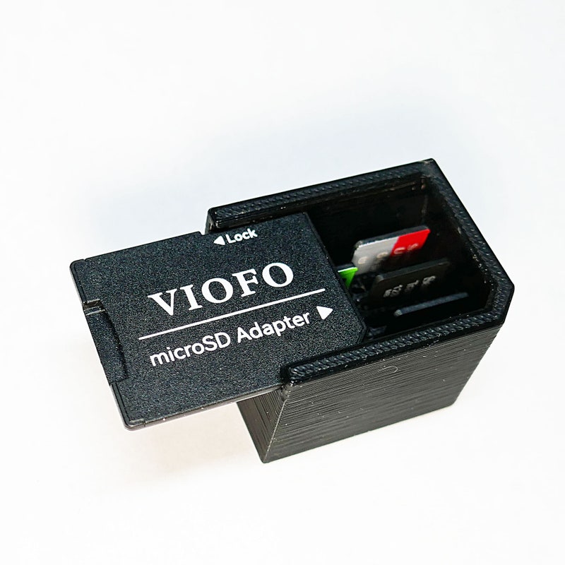 Micro Sd Card Storage Box - Etsy