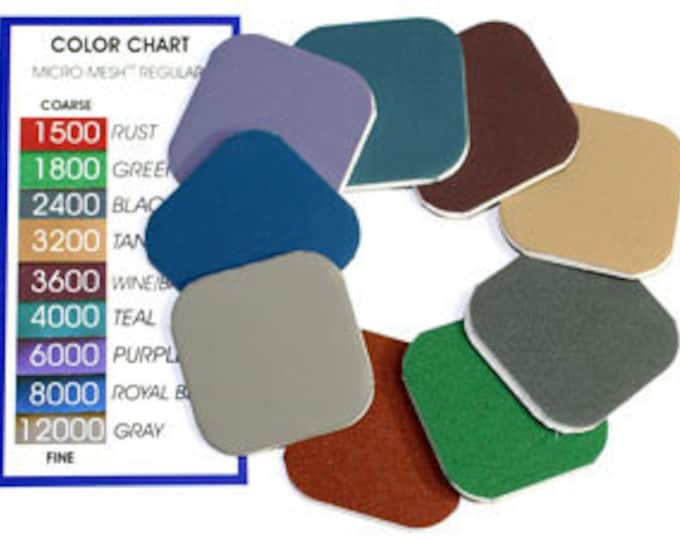 Micro-mesh Sanding Pads - Etsy