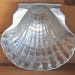 Large Pewter Scallop Shell Seafood Serving Bowl Beach Nautical Decor - Etsy