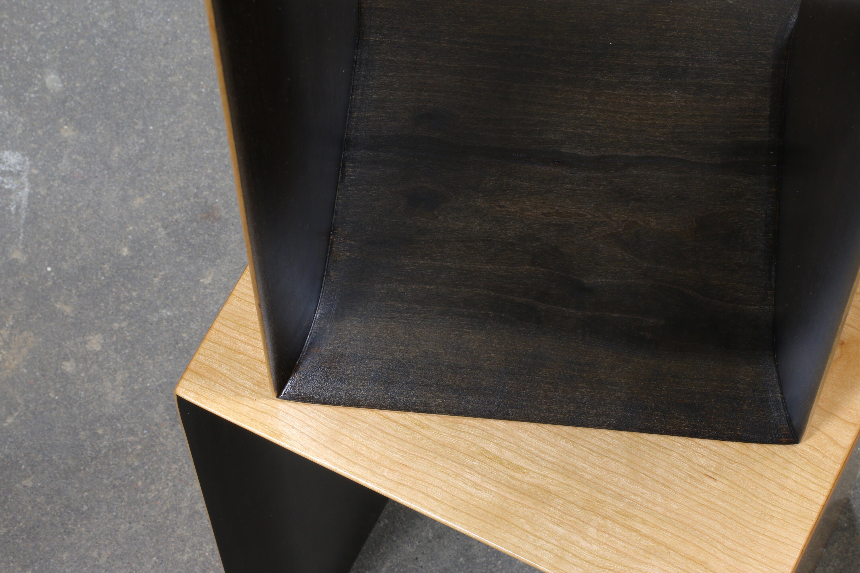 Cherry Nesting Tables With Serving Tray - Etsy