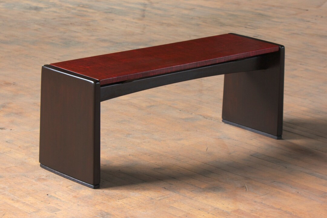 Red Bench - Etsy