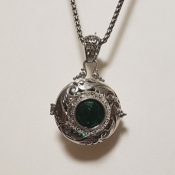 Crystal Locket - Etsy