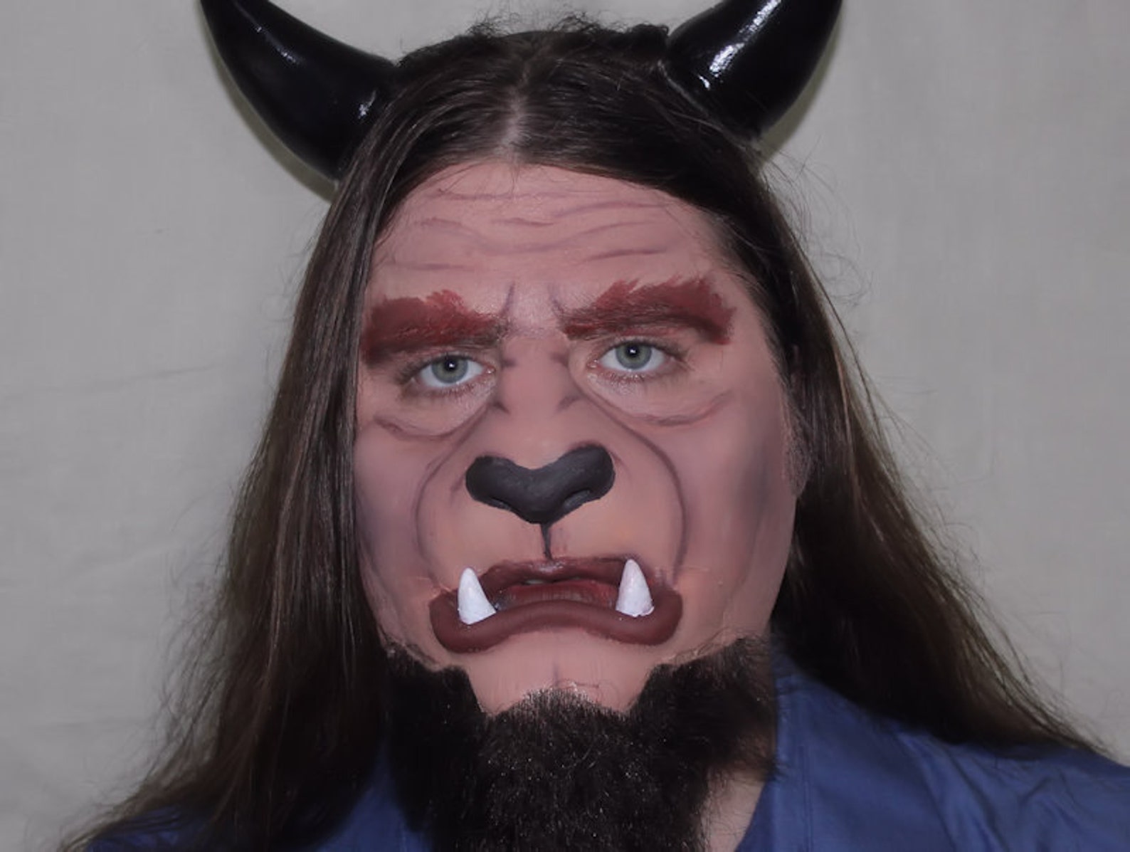 Beast Face Foam Latex Prosthetic Appliance - Etsy