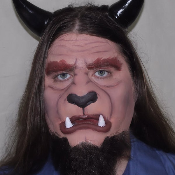 Beauty and the Beast Mask - Etsy