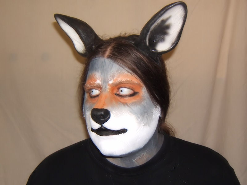 Easy Wolf Face Paint
