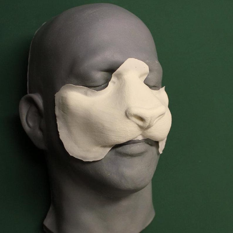 Wild Cat Nose - Foam Latex Prosthetic Nose - Etsy