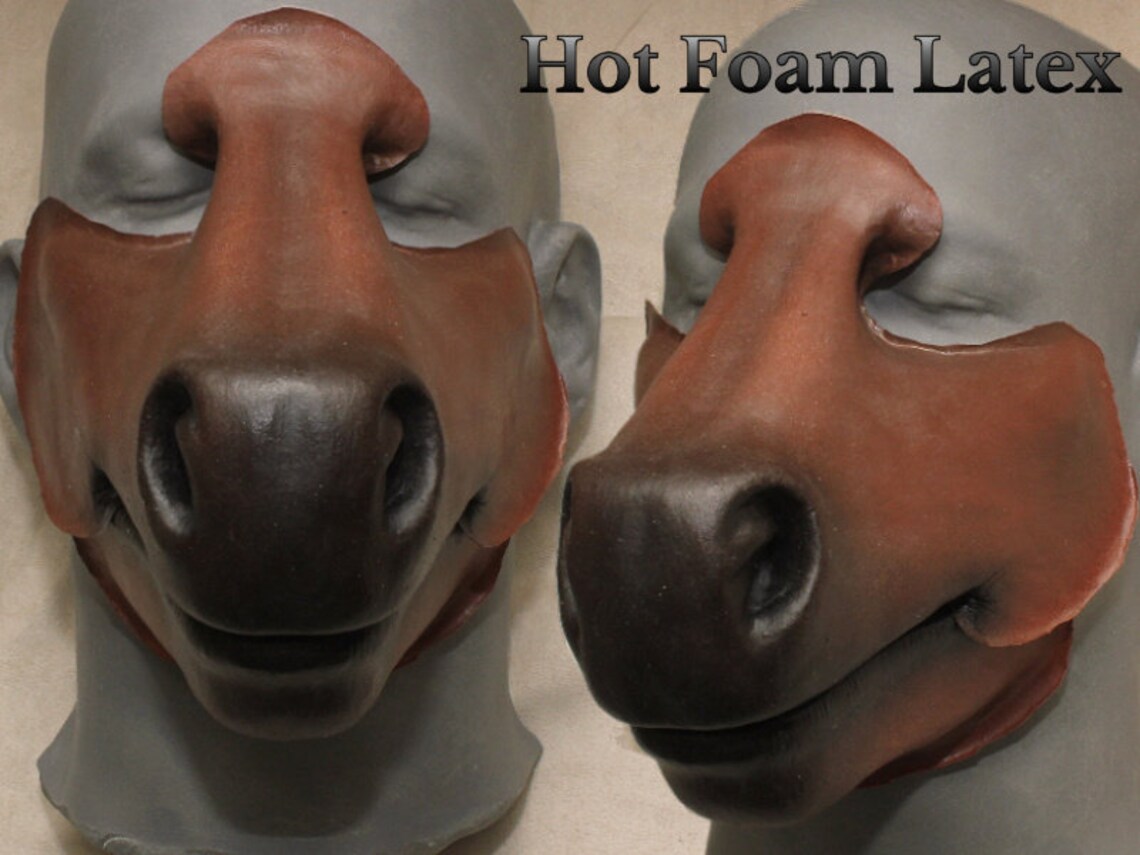 Large Horse / Donkey Muzzle Foam Latex Prosthetic Appliance | Etsy