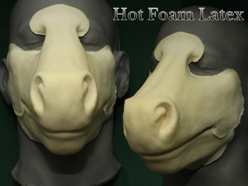 Large Horse / Donkey Muzzle Foam Latex Prosthetic Appliance - Etsy
