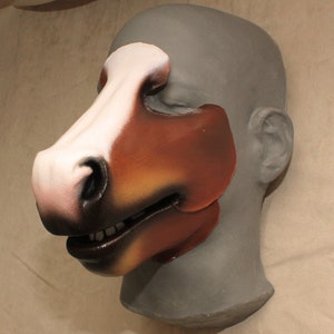 Large Horse - Donkey Muzzle Foam Latex Prosthetic Appliance - Etsy