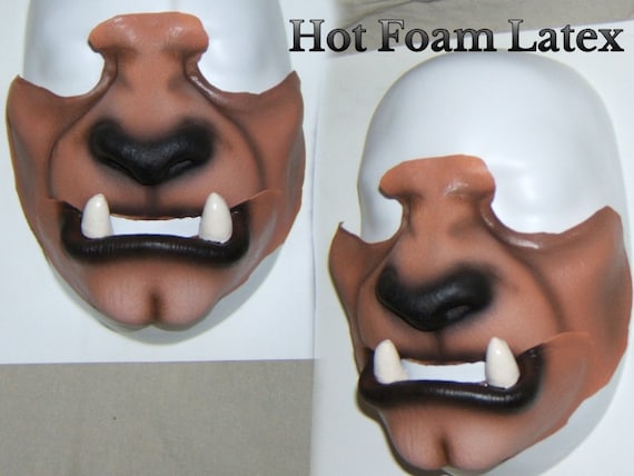 Beast Face Foam Latex Prosthetic Appliance | Etsy