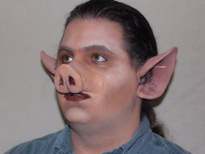 Pig Nose 2 Foam Latex Prosthetic Appliance - Etsy UK
