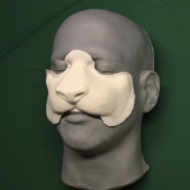Wild Cat Nose - Foam Latex Prosthetic Nose - Etsy