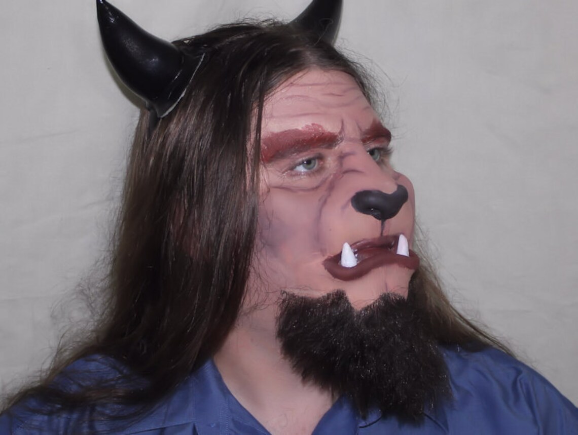 Beast Face Foam Latex Prosthetic Appliance - Etsy