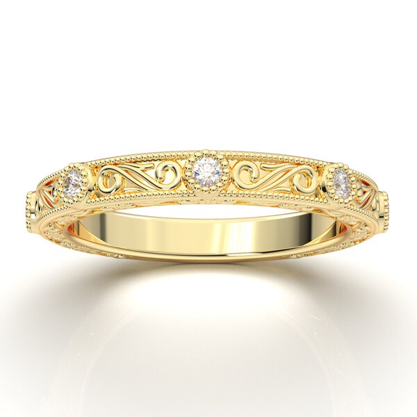 Filigree Band - Etsy