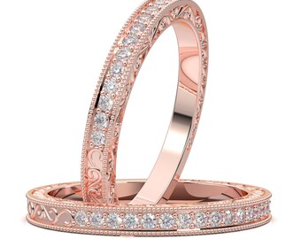 Rose Gold Filigree - Etsy