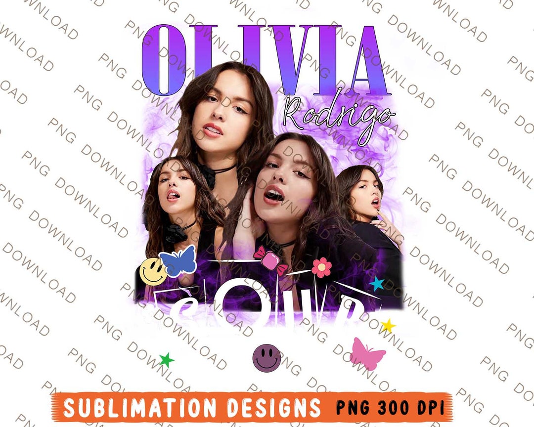 Olivia Rodrigo Sour Tour 2023 png files for tshirts Olivia - Etsy Portugal