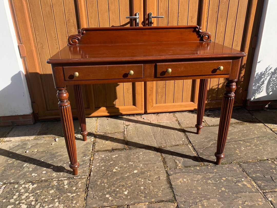 A Vintage Mahogany Consul or Hall Table - Etsy