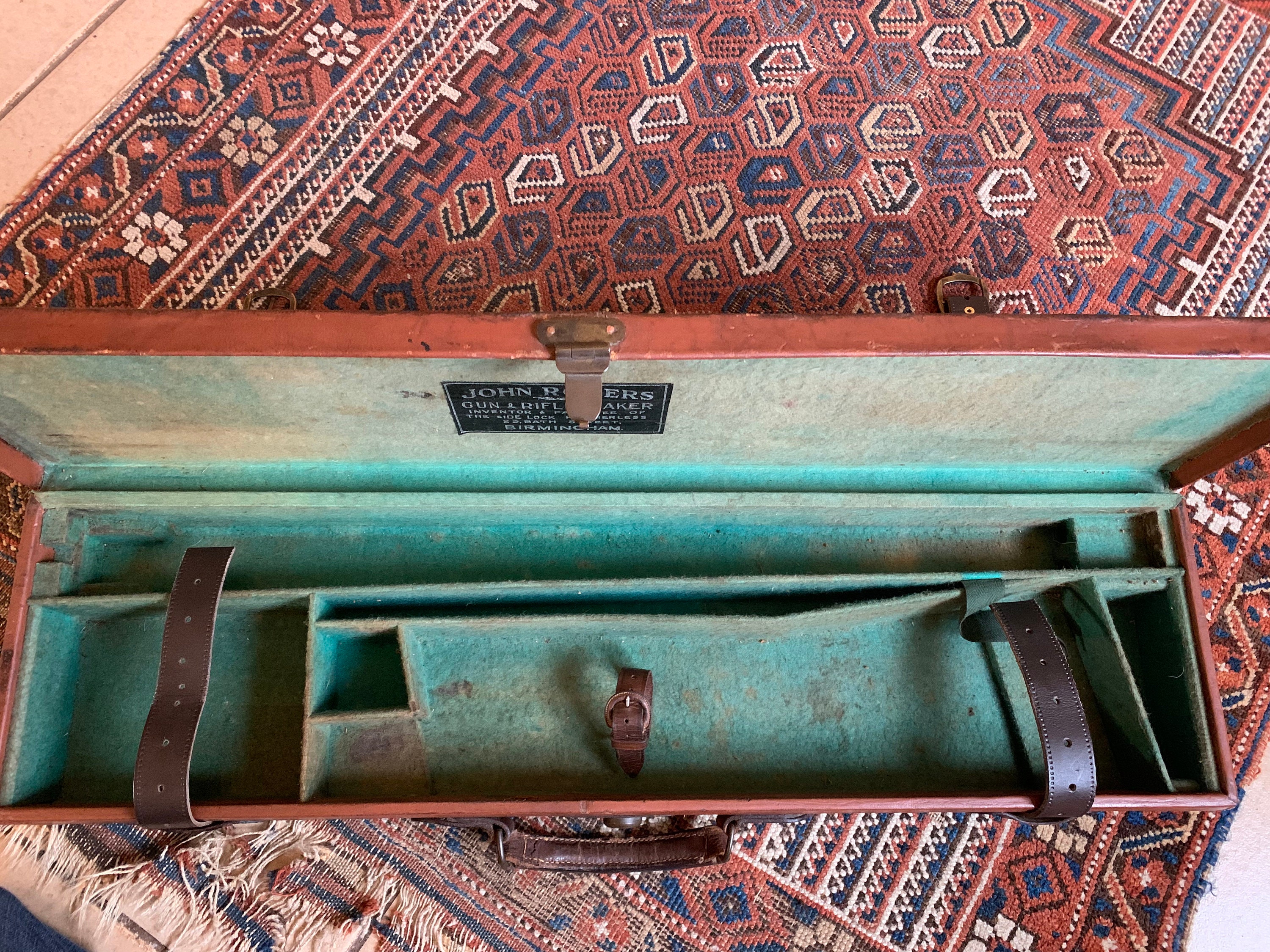 An Antique Leather Gun Case - Etsy UK