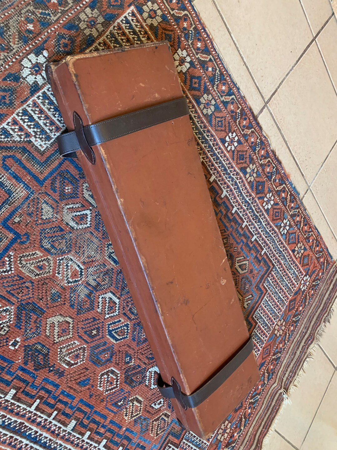 An Antique Leather Gun Case - Etsy UK