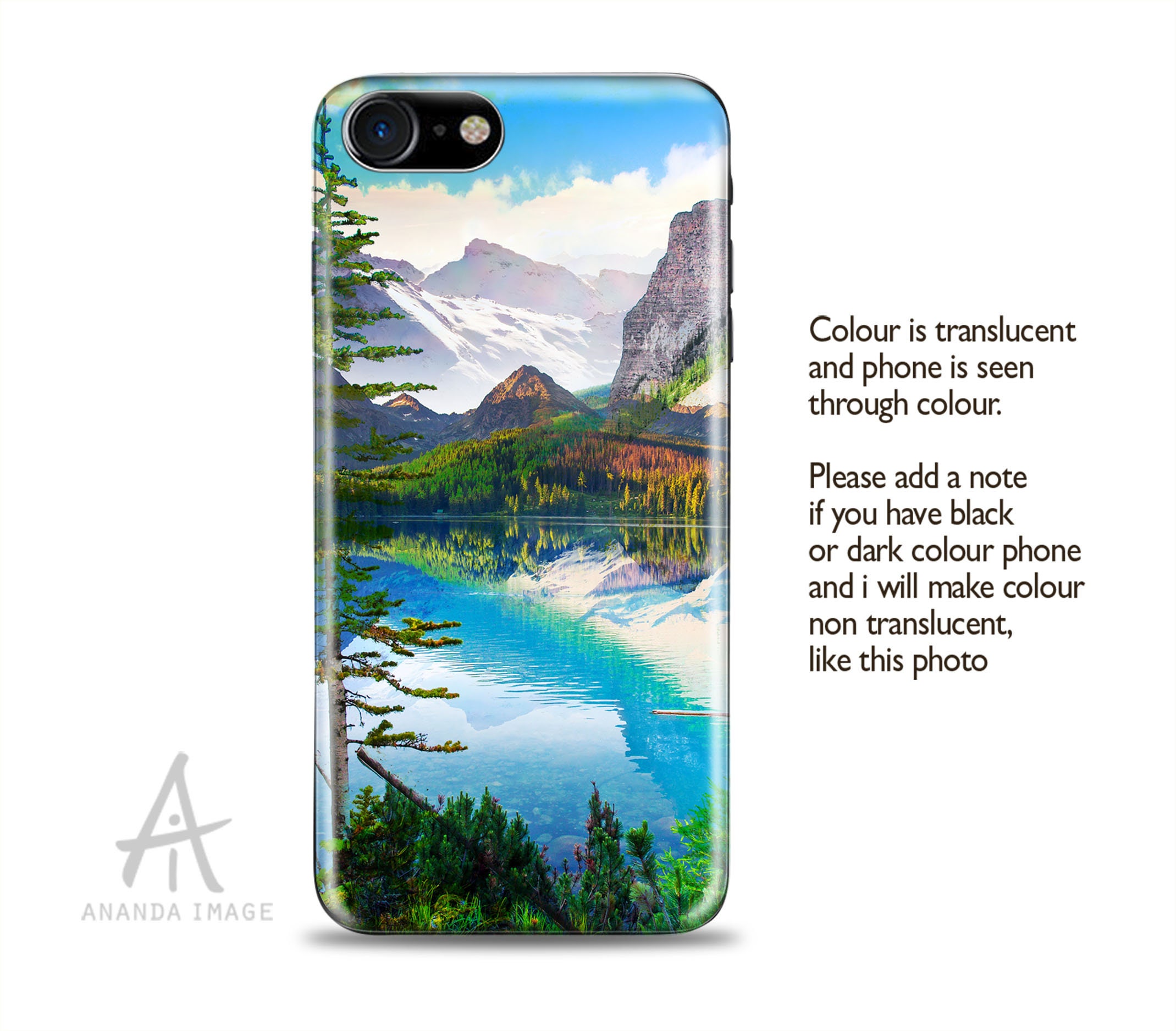 Translucent Mountains Clear Phone Case for Iphone Samsung - Etsy