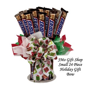 Snickers Candy Bouquet Customized Chocolate Gift Idea Birthday ...