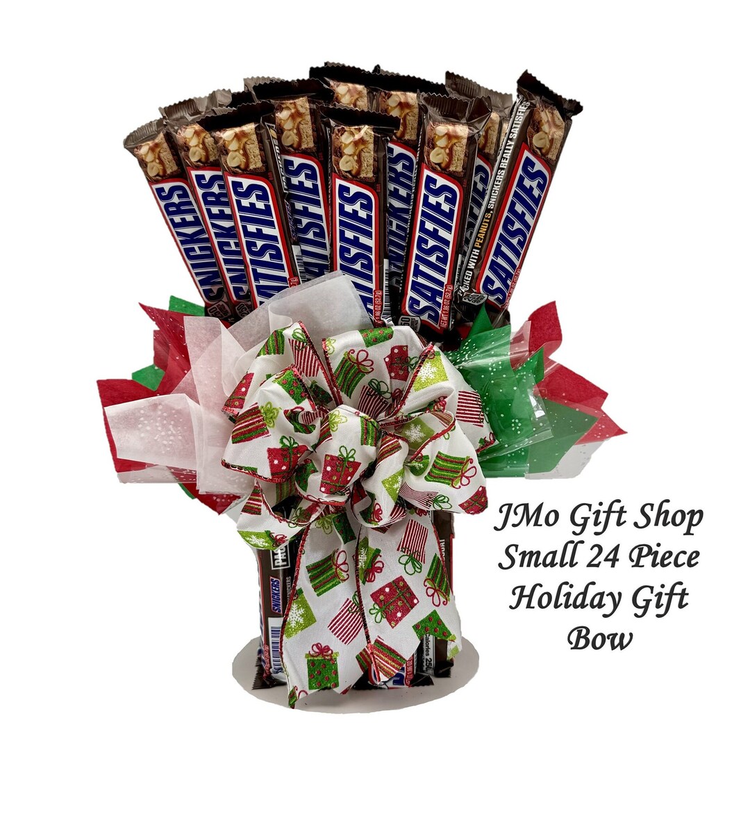 Snickers Candy Bouquet Customized Chocolate Gift Idea - Etsy