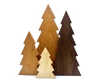 Wood Evergreen Tree - Etsy