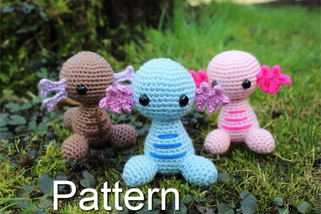 Wooper Crochet Pattern, Crochet Wooper, Amigurumi Wooper, Crochet ...
