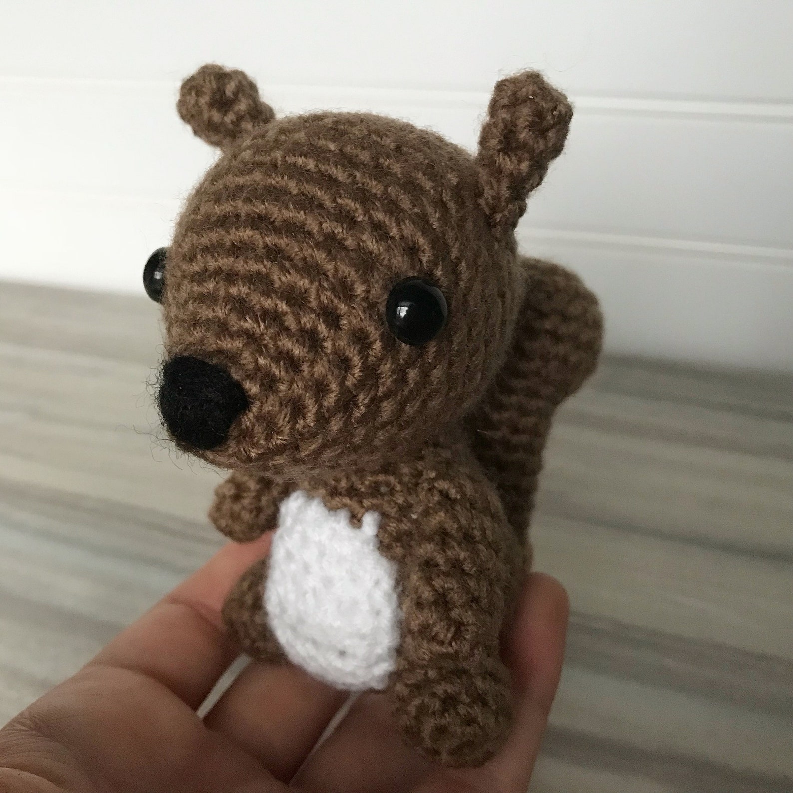 Little Squirrel Crochet Pattern Crochet Squirrel Amigurumi - Etsy UK