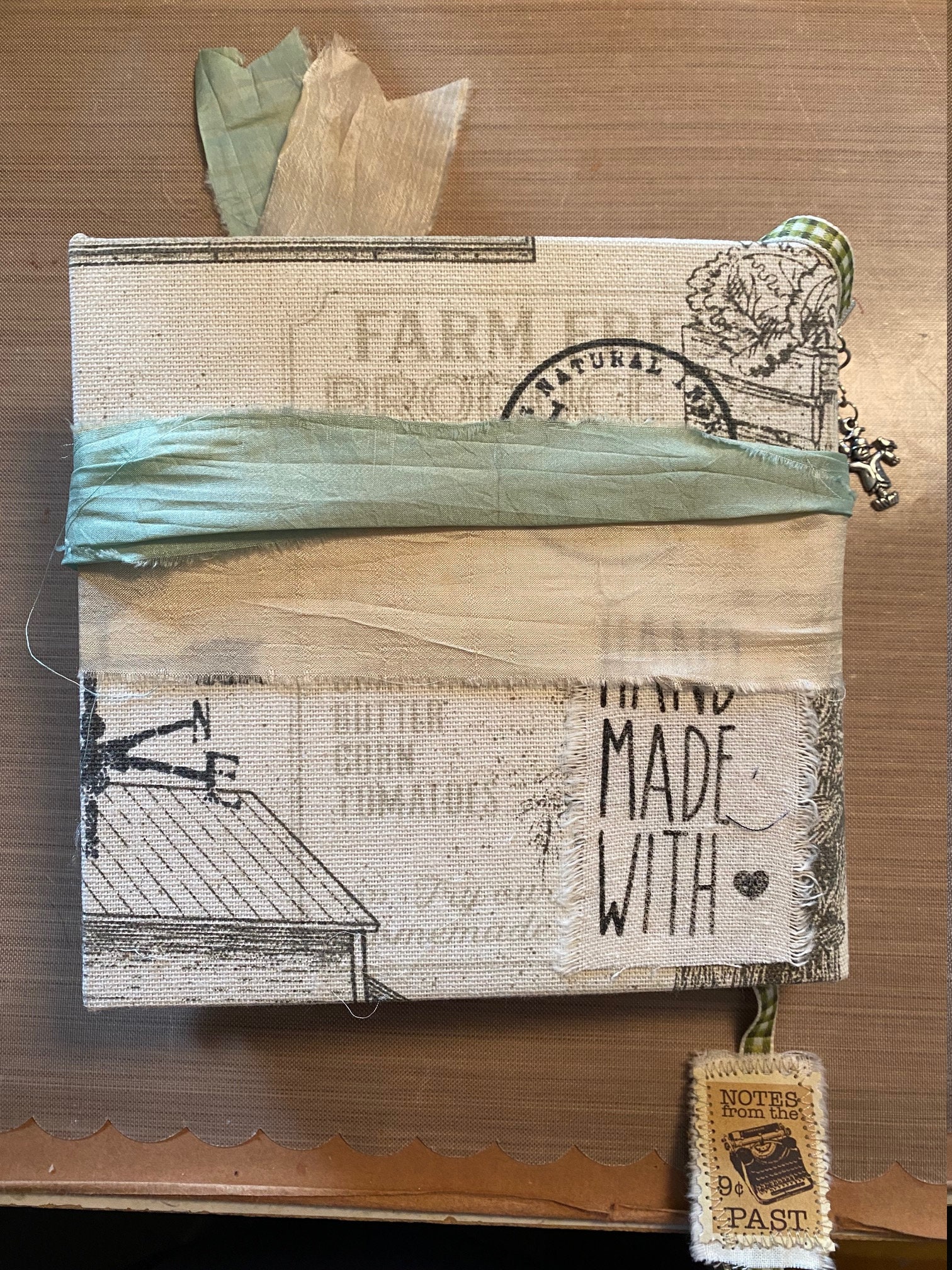 Farm journal Remember When Handmade journal farm paper | Etsy