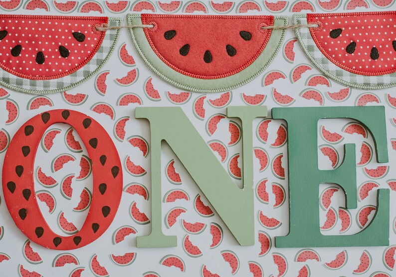Watermelon Confetti Sandia Confetti Picnic Confetti Fruit - Etsy