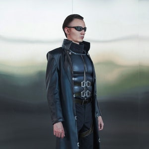 JC Denton Deus Ex Cosplay Costume, Ex Deus Leather Jacket Cosplay ...