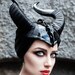 Horns Maleficent Inspired Cosplay Prop, Halloween Costume - Etsy