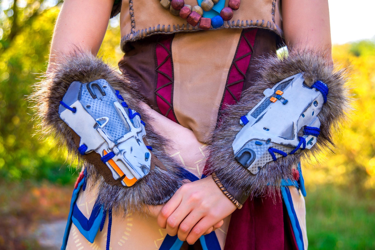 Aloy Cosplay Armor Set Horizon Zero Dawn Ethnic Post - Etsy