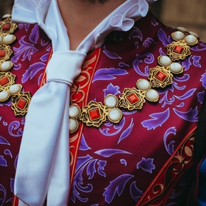 Witcher Cosplay Costume Men Dandelion Cosplay Bard Cosplay Costume ...