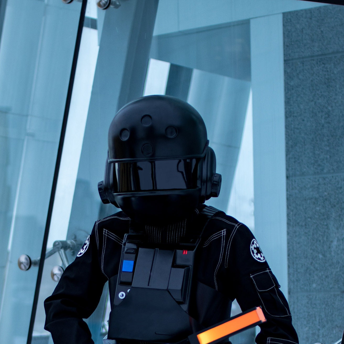 Jyn Erso Cosplay Imperial Ground Crew Helmet From Star Saga - Etsy