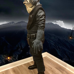 Admiral Raddus Cosplay Uniform Costume From Star Saga, Mon Calamari ...